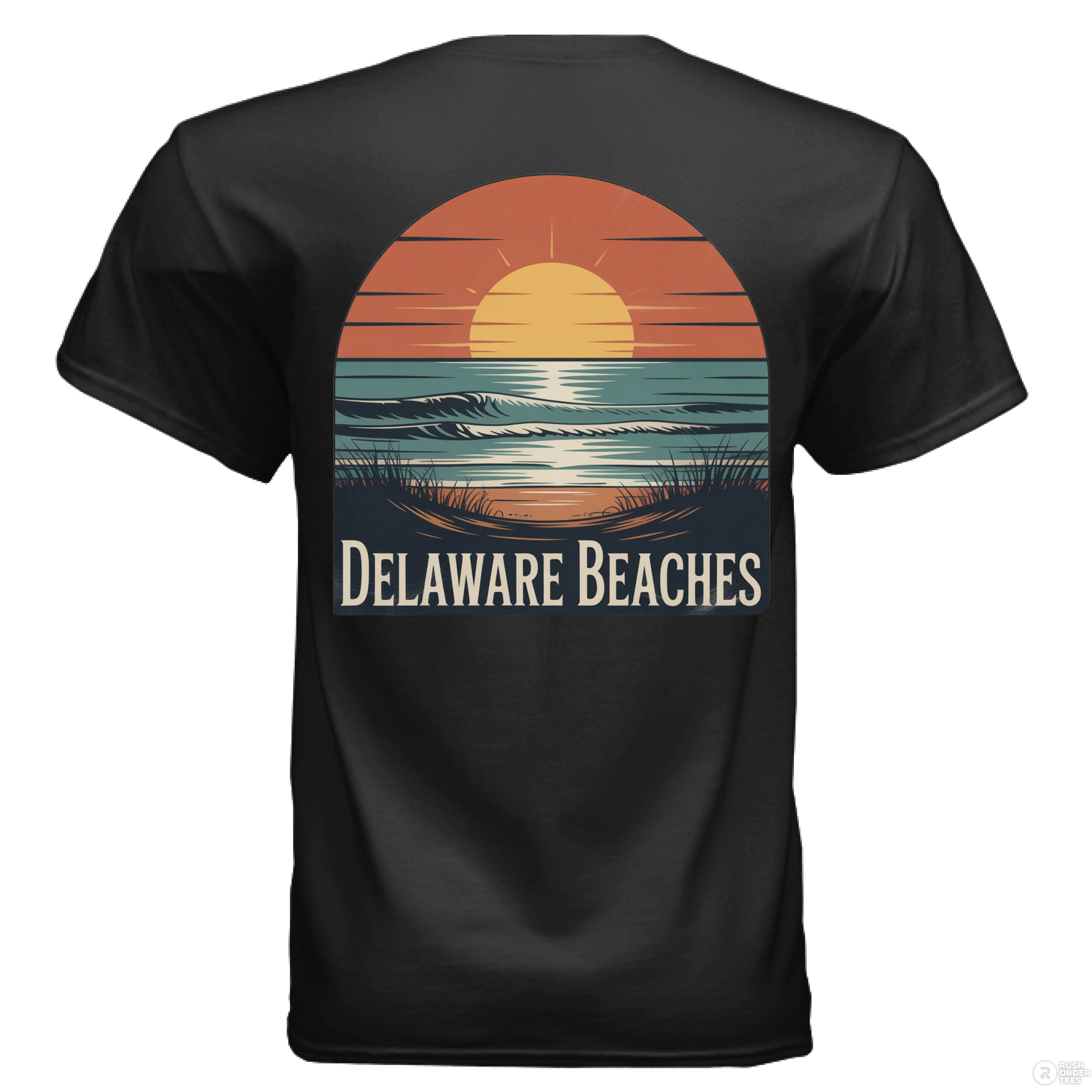 Delaware Beaches- Lighthouse DE Front Logo – Connell Customs