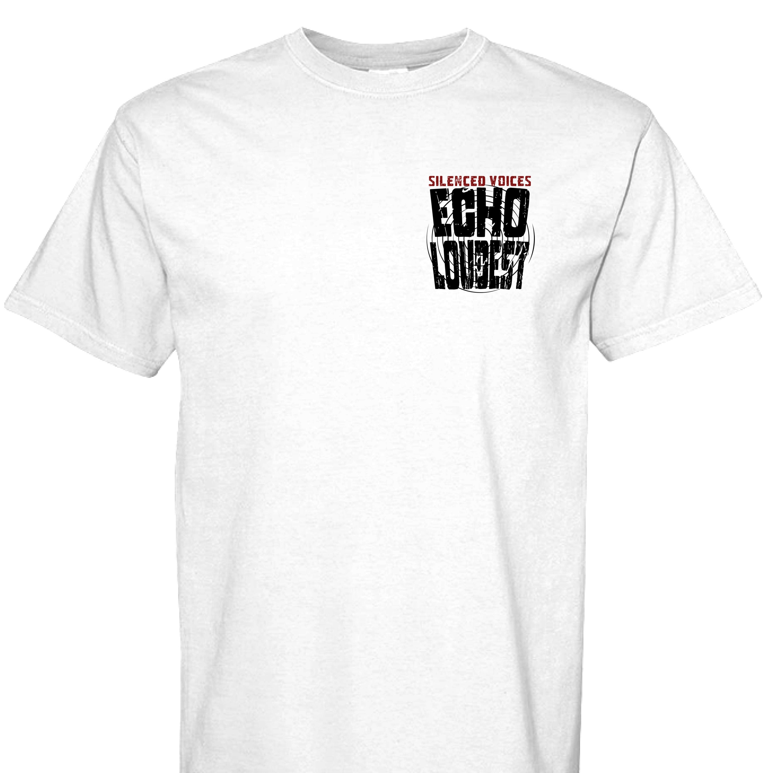 Silent Voices Echo- Tee (Black Logo) – Connell Customs
