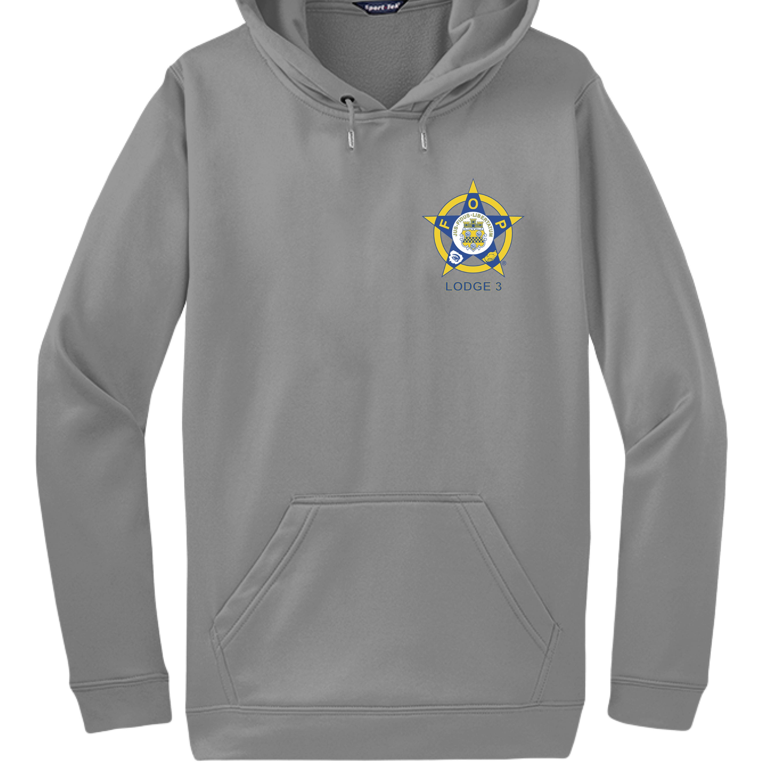 FOP- Sport Tek Dri Fit Hoodie – Connell Customs